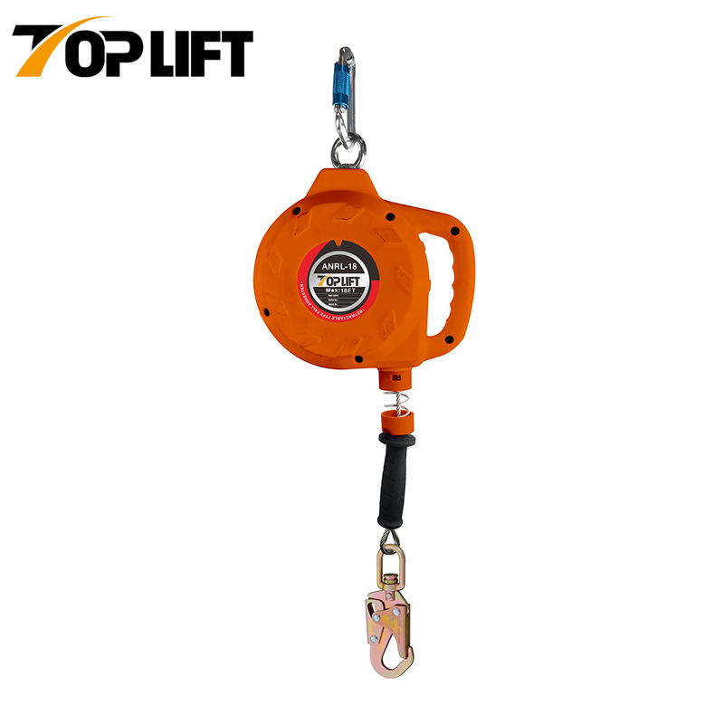 Factory Self-Retractable Fall Arrester Lifeline Wire Rope Type with ...