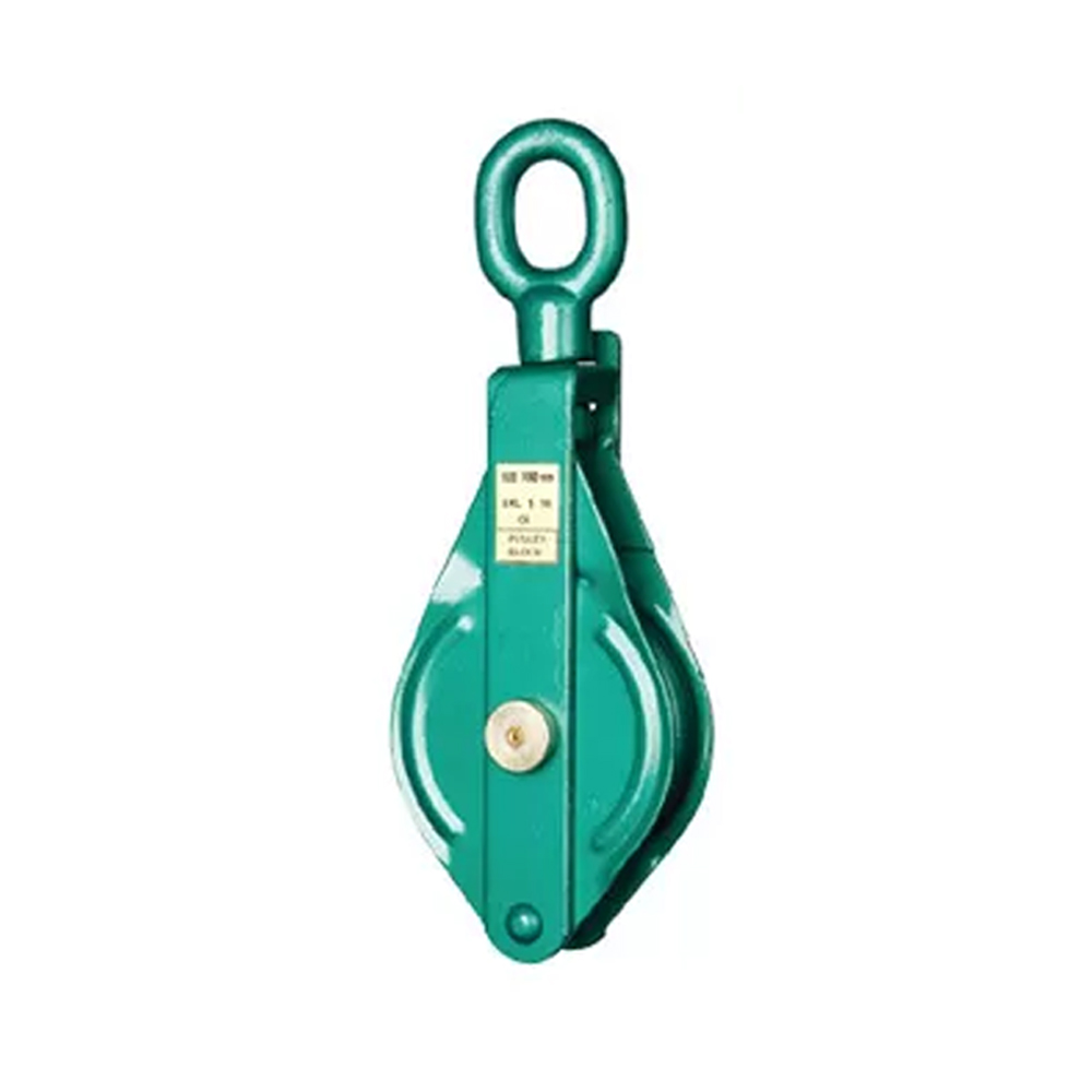 High Quality Double Sheave Hook Type Pulley Regular Snatch Block from ...