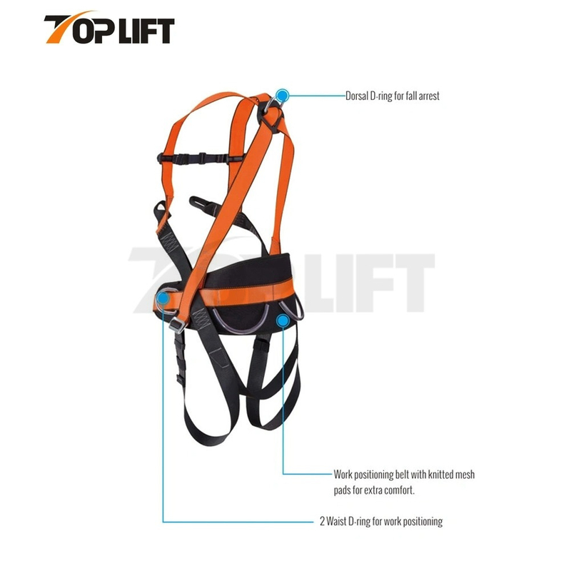 TP-SH3207 Safety Harness for Fall Protection Full Body Roof Harness in ...